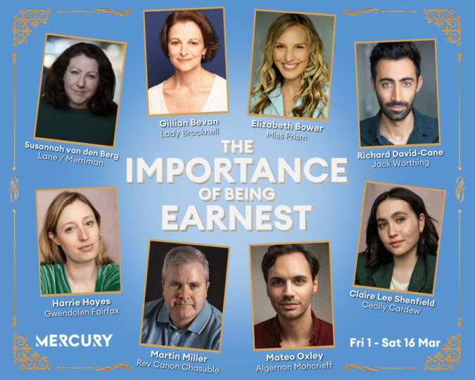 Mercury Theatre announce full cast for The Importance Of Being Earnest ...