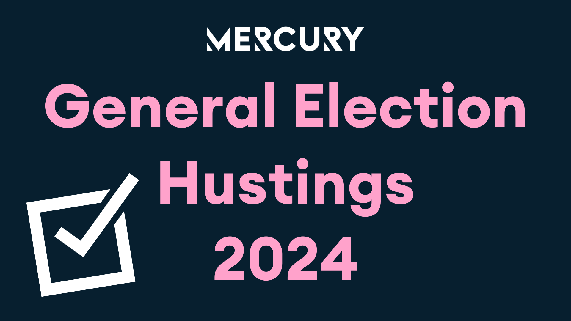 General Election Hustings 2024 - Mercury Theatre